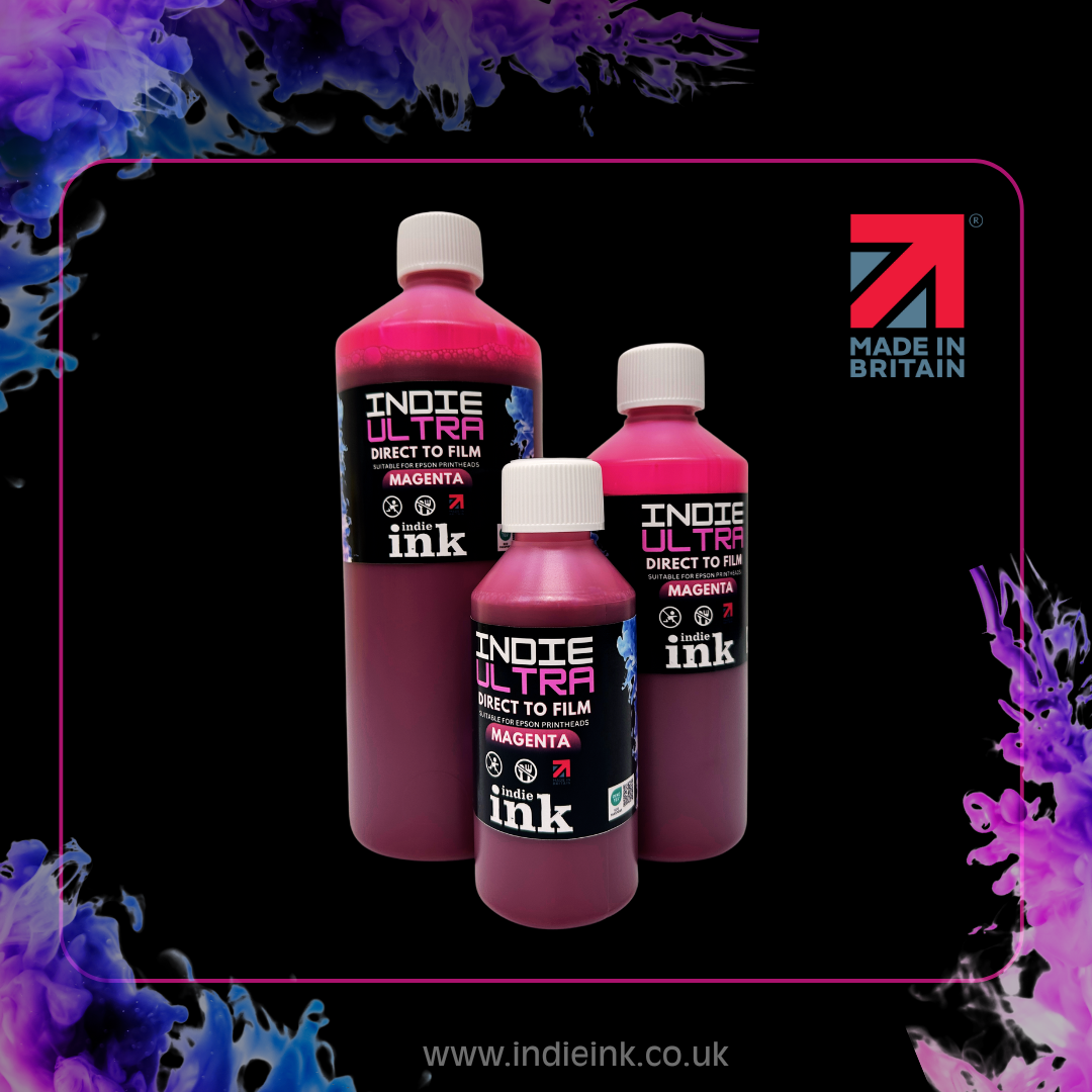 Magenta DTF Ink (Indie Ultra) – Indieinks