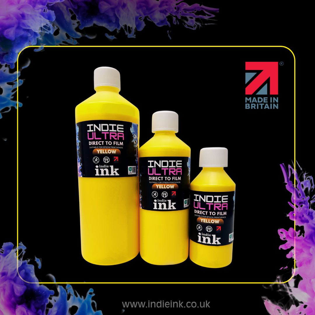 Yellow DTF Ink (Indie Ultra) – Indieinks